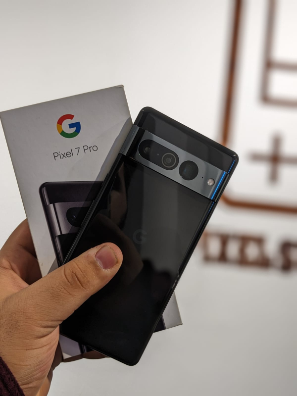 Pixel 7 pro black like new – pixel store